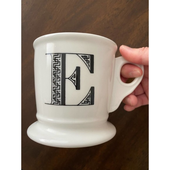 Anthropologie | Dining | Vguc Anthropologie Monogram Letter E Mug ...